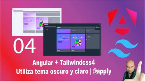 Angular Crea Tu Propio Dashboard Con Angular Y Tailwindcss 4 Modo Oscuro Y Claro Parte 04