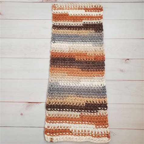 Knit Table Runner Etsy