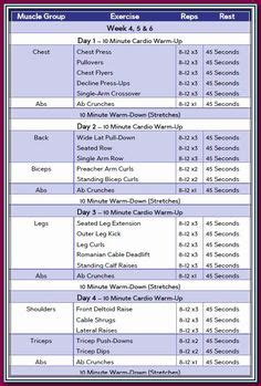 Discover 11 Body For Life And Workout Sheets Ideas Body For Life