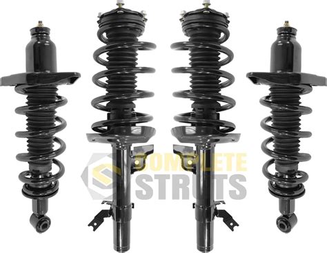 Completestruts Front And Rear Quick Complete Strut Assemblies With Coil Springs