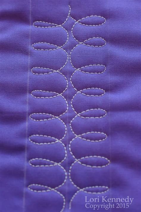 Beginner Loops A Free Motion Quilt Tutorial Lori Kennedy Quilts