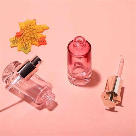 Professional Airless Cosmetics Packaging Pressing Type Serum Bottle