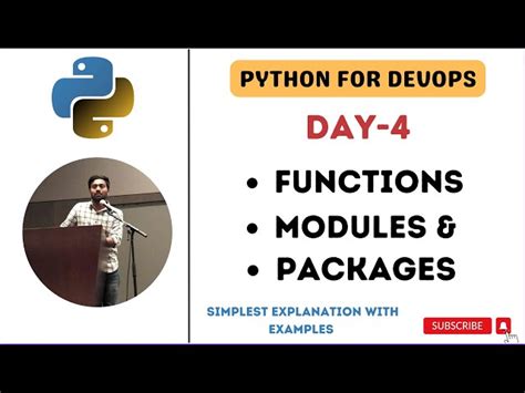 understanding functions modules and packages in python a