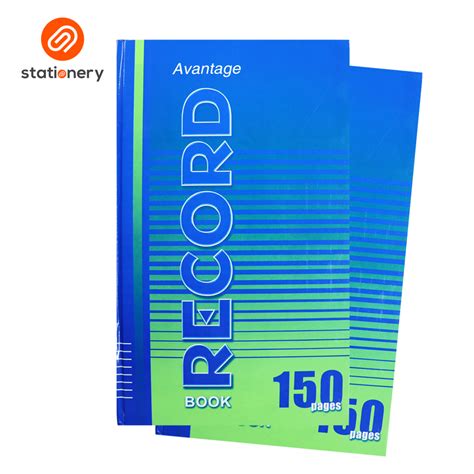 Advantage Record Book 150 Pages Sm Stationery