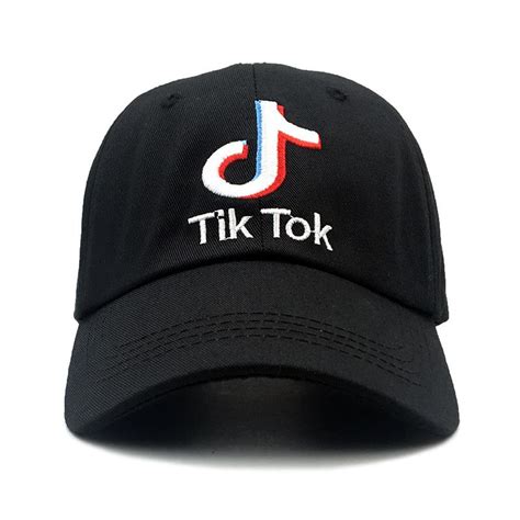 Buy Cotton Cool Tik Tok Cap Unisex Hip Hop Snapback Caps Tiktoker Hat