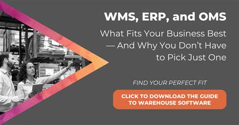Why Do You Need A Wms If You Have An Erp