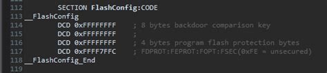 solved in s32k118 cant write fsec bit setting using t32 nxp community