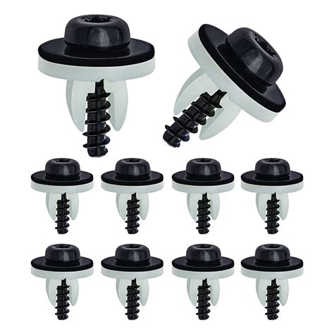 Buy 10 Sets Engine Splash Shield Screws T30 Torx Head Bolts And Grommets For Undertray Engine