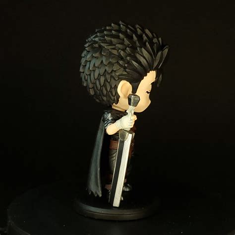 Guts Fanart Figure Berserk Chibi Style 10 Cm Hand Painted Etsy