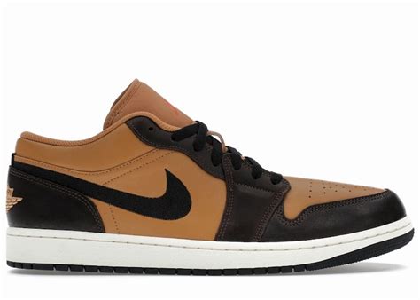 Jordan Mens 1 Low Se Flax Baroque Brown Basketball Shoes From Stockx