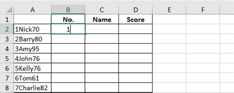 How To Split Data Into Different Columns Using Flash Fill In Excel My