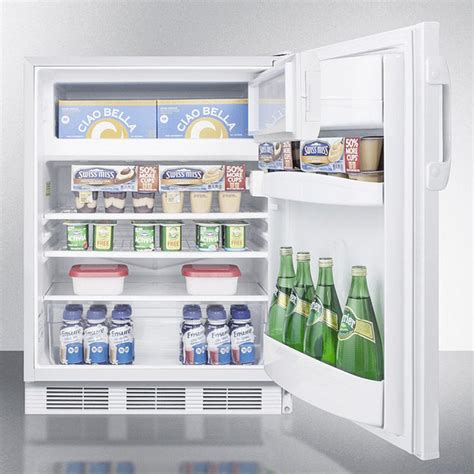 Accucold Ct66lwadalhd 24 Wide Refrigerator Freezer Ada Compliant