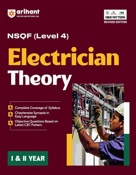 Nsqf Level 4 Electrician Theory I And Ii Year English Arihantbooks