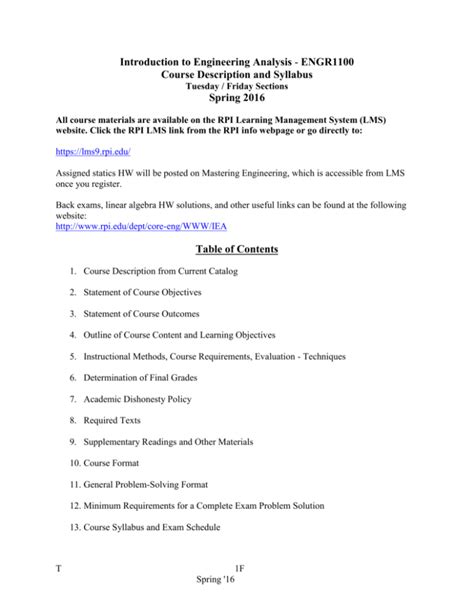 Introduction To Engineering Analysis