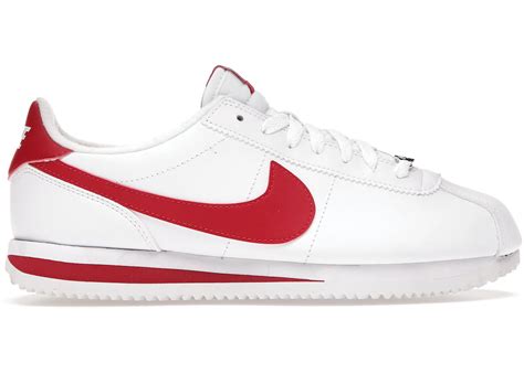 Nike Cortez Red And White Bold And Eye Catching Sneakers In Red And