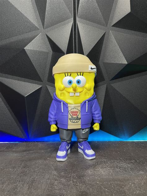 🎨 Spongebob Urban Vibes Multipart 3mf ・ Stl File For 3d Printing・cults