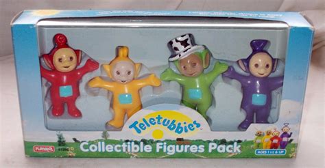 Teletubbies Tv Pack Hasbro 1998 New Mint In Box Set Of Four Action