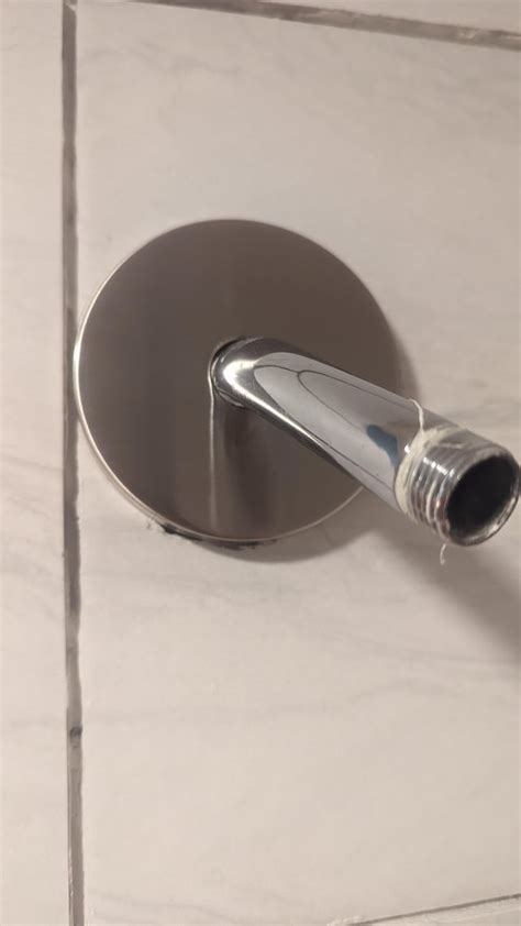Shower Arm Flange And Tile Issue Raskaplumber