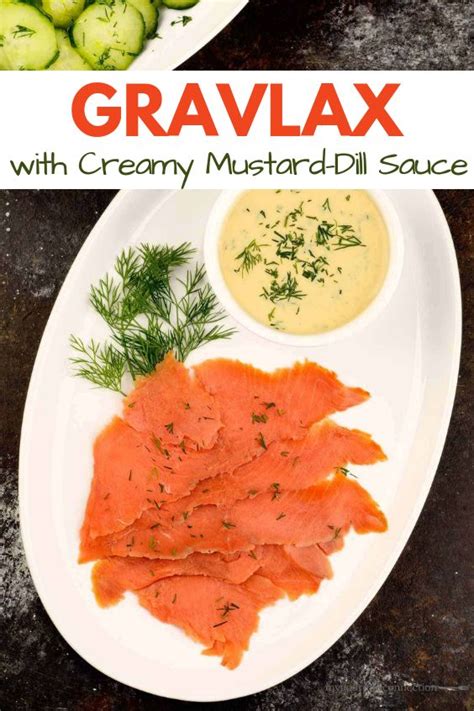 Homemade Gravlax With Mustard Dill Sauce Recipe Shellfish Recipes