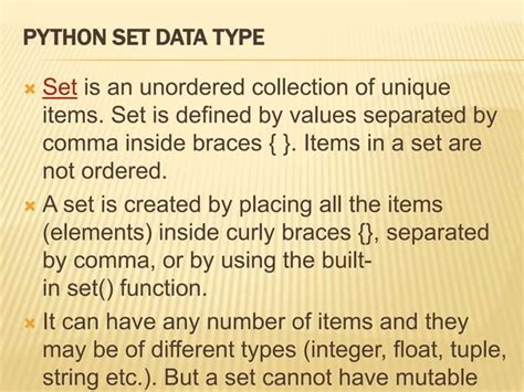 Basic Data Types In Python Pptx