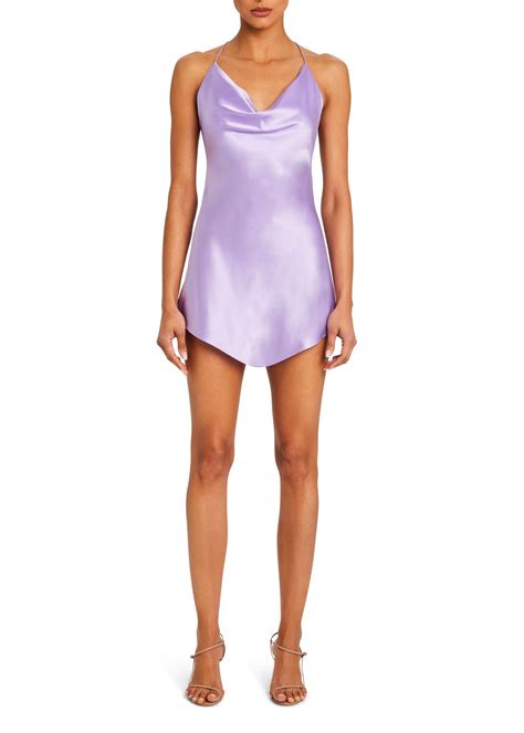 Pracilla Silk Mini Dress Seroya