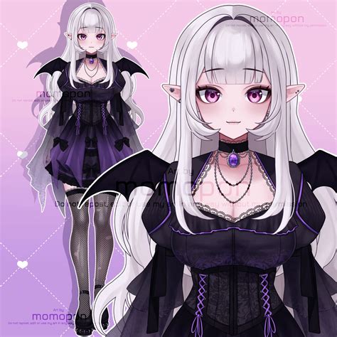 Vtuber Model Fullbody By Momo Momopon Vgen