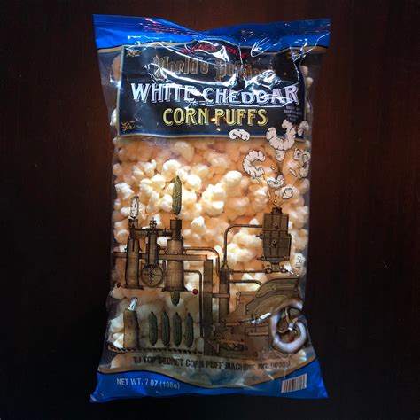 Review 🇺🇸trader Joes Worlds Puffiest White Cheddar Corn Puffs