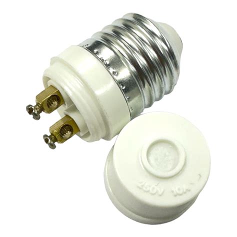 Pack Of 5 E27 Adaptor Plug Connector Lamp Socket Extension Edison Screw Light Bulb Holder