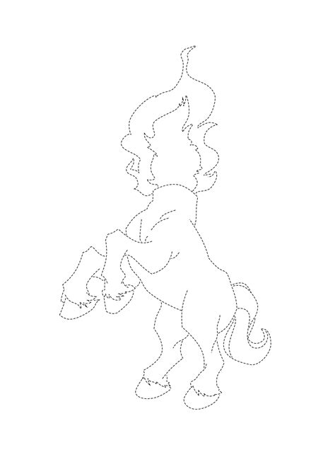 Imprimir Mula Sem Cabeça Para Colorir