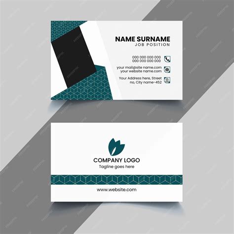 Premium Vector Modern And Simple Card Design