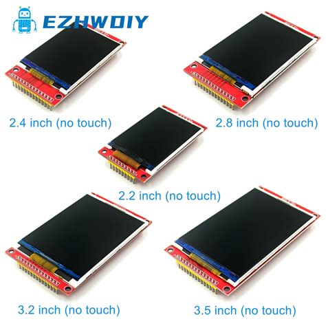 tft 터치 컬러 spi 직렬 포트 lcd 디스플레이 모듈 2 2 2 4 2 8 3 2 3 5 인치 aliexpress
