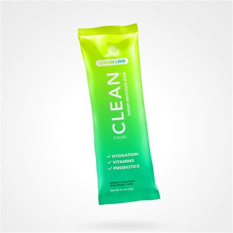 Designs Clean Cause Hydration Stick Packets Product Packaging Contest