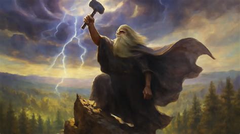 The Myth Of Ukko Thunder God Of Finland Ancient Kalevala