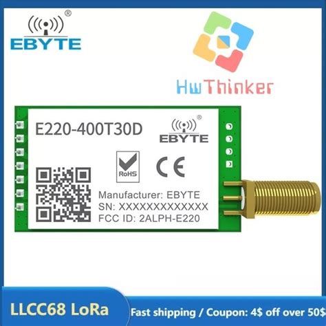 Jual Mh99 Modul Lora Ebyte Llcc68 E220 400t30d 433mhz 30dbm Uart Ttl