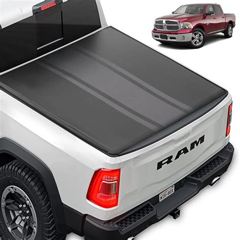 Truck Racing Stripe Tonneau Cover For Ram 1500 Classic