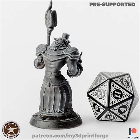 3d File Werewolf Mage・3d Printing Model To Download・cults