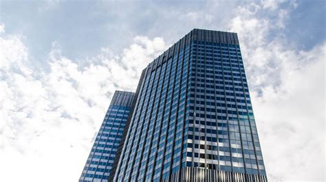 Wallpaper Building Edges Facade Mirror Bottom View Hd Picture Image