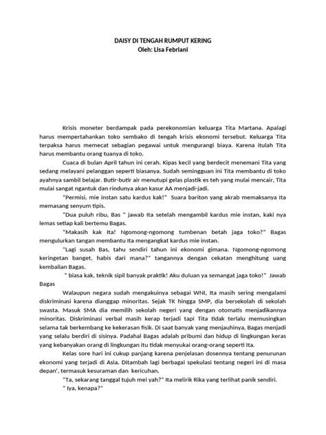 Llsa Febriani Menulis Ceritapendek Sman 3 Sumbawa Besar Pdf