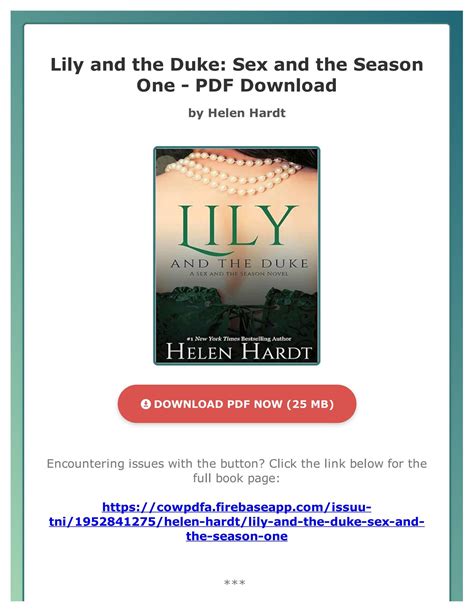Ebook Lily And The Duke Sex And The Season One By Helen Hardt By Tomasastammsk Issuu