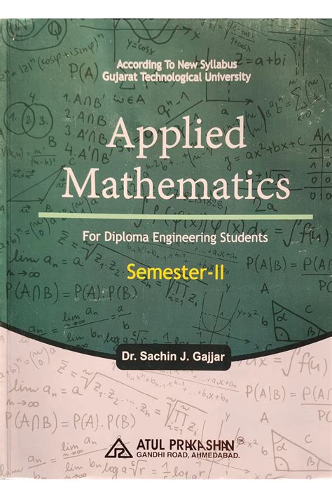 2nd Sem Diploma Applied Mathematics By Sachin Gajjar