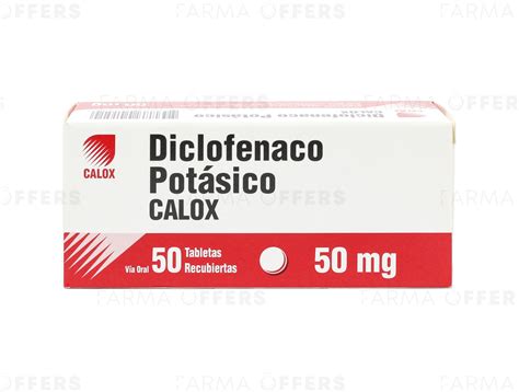 Diclofenac K Tabl 50mg 1 De 50 Cal Farmaoffers