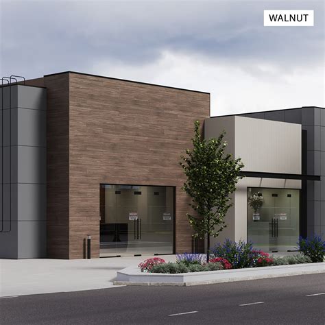 Aluminum Exterior Cladding 12 Sf Woodplank