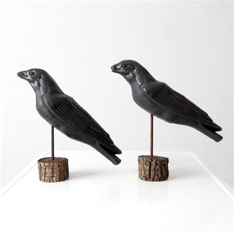 Crow Decoy Etsy