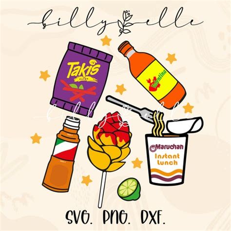 Mexican Candy Vector Bundle Dulces Digital Download Svg Etsy