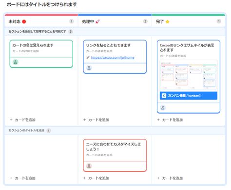 Cacooでタスクを可視化！「カンバン」機能がリリースされました オンラインホワイトボードツール Cacoo カクー