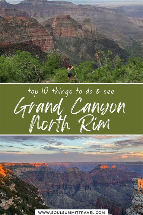 Top 10 Things To Do At The North Rim Grand Canyon Grand Canyon Grand