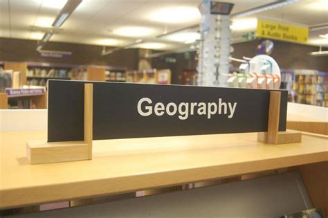 Library Signage And Shelf Guiding From Alpha Signs Thirsk North Yorkshire