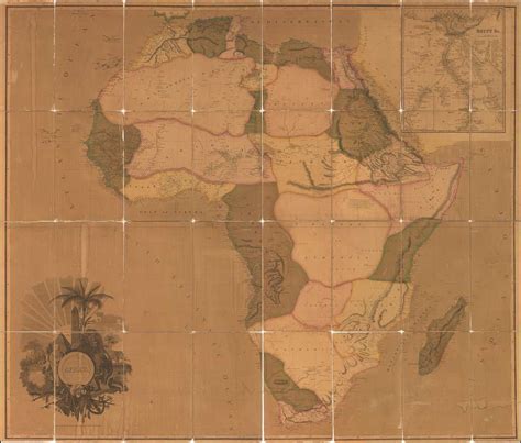 1802 Map Of Africa By Aaron Arrowsmith Published In 1842 Picryl