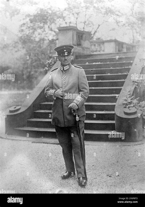 General Von Kluck Taken On Friday May 20th When He Celebrated His