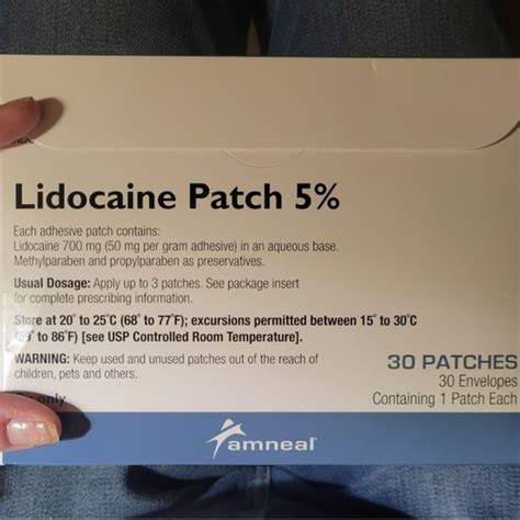 Amneal Other Amneal Lidocaine 5 Patches 3ct Poshmark